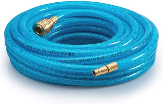 Luchtslang 10m PVC Rubber 15bar - Flexibel en Duurzaam voor ...