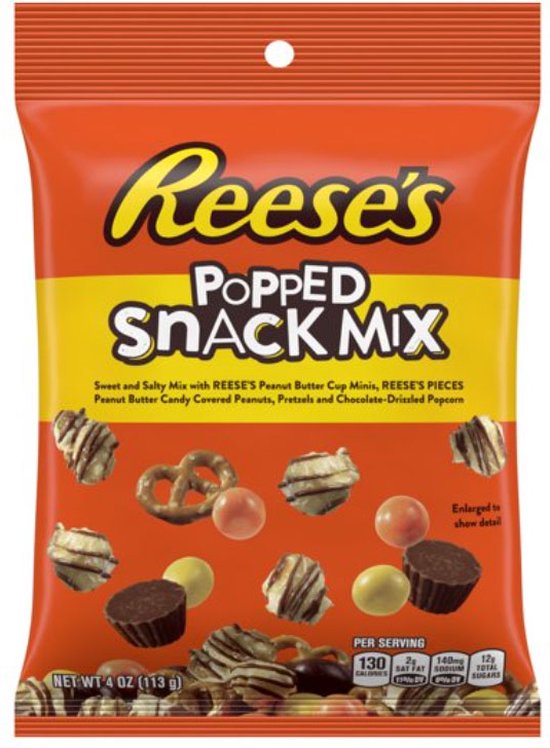 Reese's Popped Snack Mix (12 x 113g) | bol