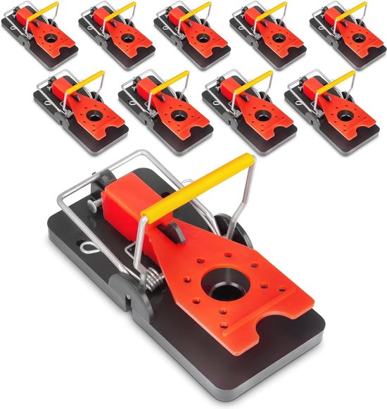 Muizenvallen 10 Stuks - Effectieve Kwaliteitsvallen voor ...