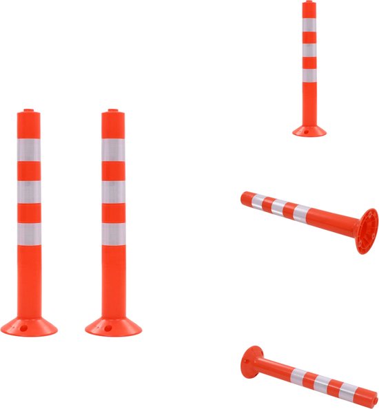 vidaXL Paal - Palen - Paaltje - Paaltjes - Verkeerspalen 75 cm ...