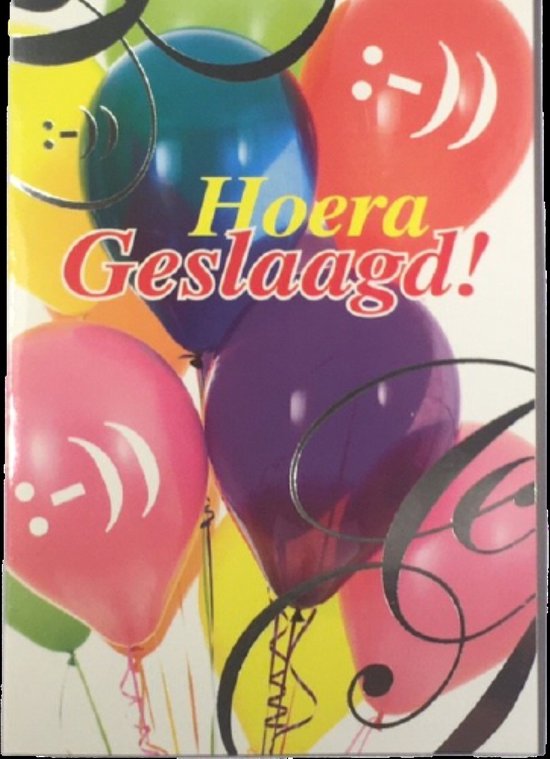 6 Luxe Geslaagd Wenskaarten - Kaart Wens Kaart Examen Geslaagd School ...