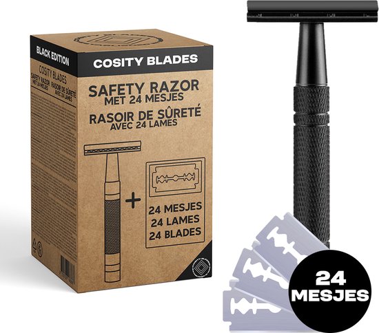 Cosity Blades - Double Edge Safety Razor Veiligheidsscheermes + 24 ...