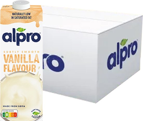 Alpro - Soja Drink Vanille - 4x 1ltr | bol