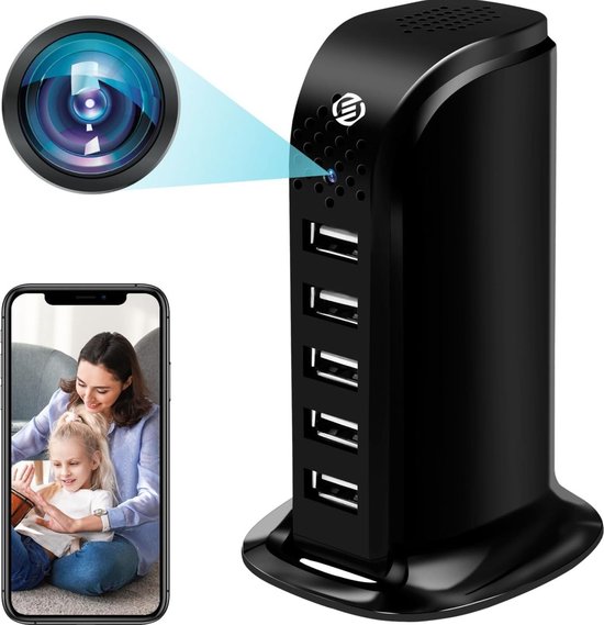 Equivera Spycam - Mini Bewakingscamera - Kleine Camera - Verborgen ...