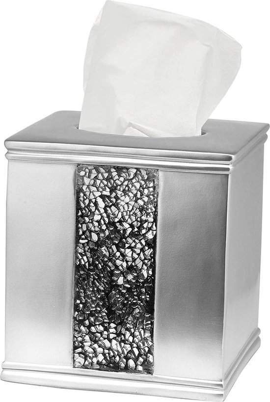 Zilveren Tissue Box - Luxe opbergdoos voor tissues | bol