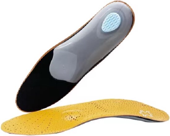 Leren Steunzool maat 37-38 - voetbed met extra ondersteuning ...