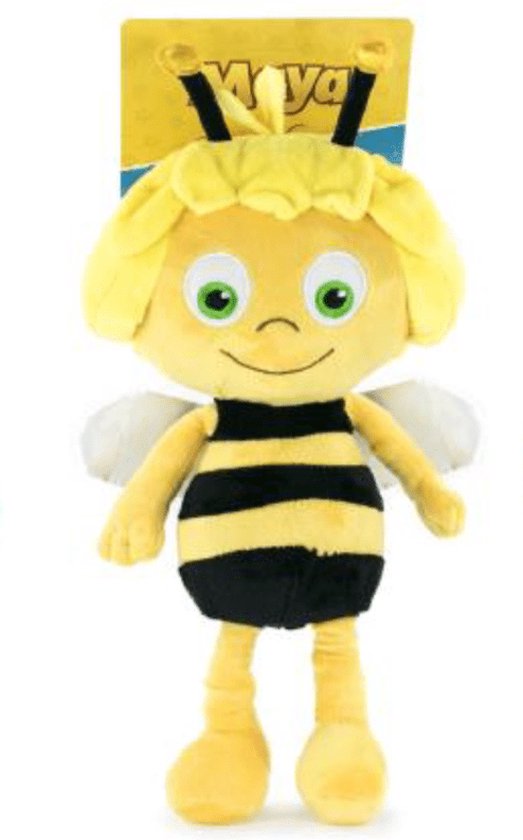 Maya de Bij Pluche Knuffel (Geel/Zwart) 35 cm {Speelgoed Knuffeldier ...