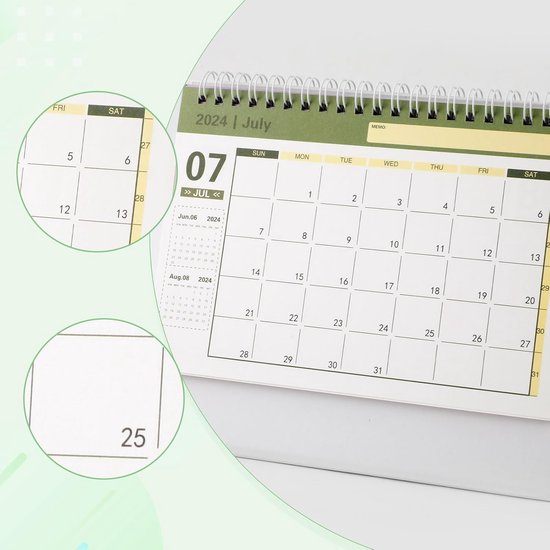 Equivera Bureaukalender 2025 - Gezinsplanner - Kalender - Weekplanner ...