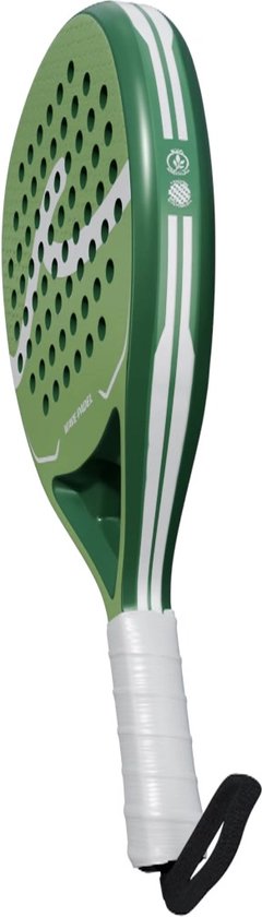 WAVE PADEL Green Serve Racket - Carbon - EVA Medium kern - Anti-Shock ...