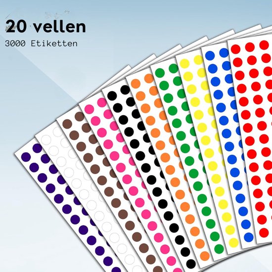 iSoul A4 Etiketten - 20 Vellen Zelfklevend Afdrukbaar Stickerpapier ...