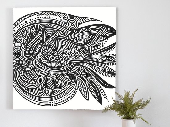 Line art aboriginal schilderij | Inheemse lijnenspel: een hedendaagse ...