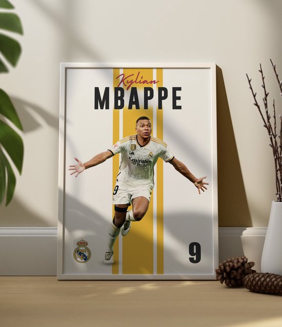 Kylian Mbappé Poster - Goal collection #2 - Real Madrid - 61x91cm (XL ...