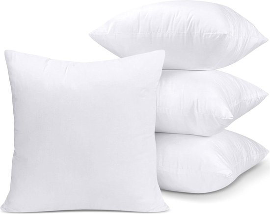 45 x 45 cm Kussenvulling (Set van 4) - Vulkussen Binnenkussen ...