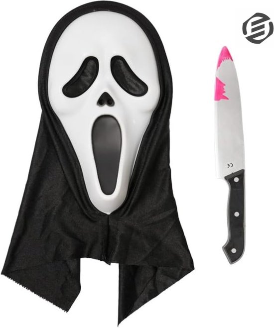 Equivera Ghostface Masker - Scream Masker - Halloween Masker ...