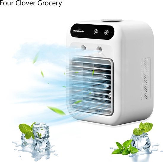 Mini Airco - Mobiele Mini Airco - Energiezuinig - Zonder Afvoerslang ...