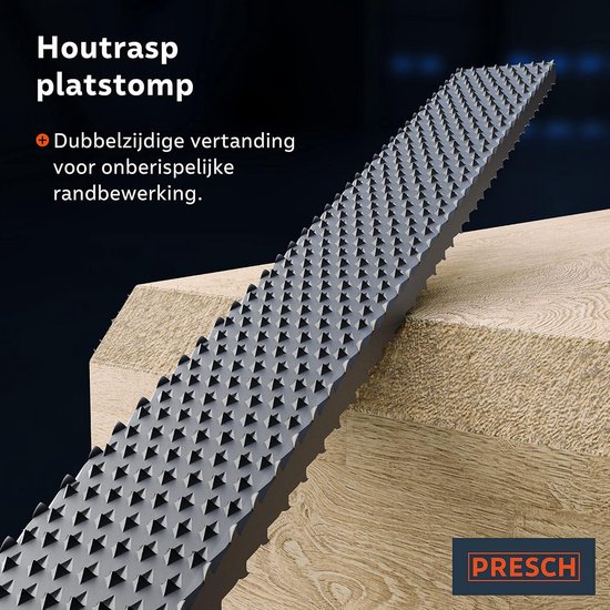 Houtrasp Set 3st Plat Stootrasp Halfronde Ronde Rasp 200mm ...