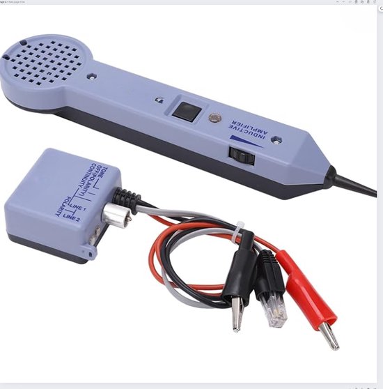 Kabeltester - Kabelzoeker - Met toongenerator - Circuittester | bol
