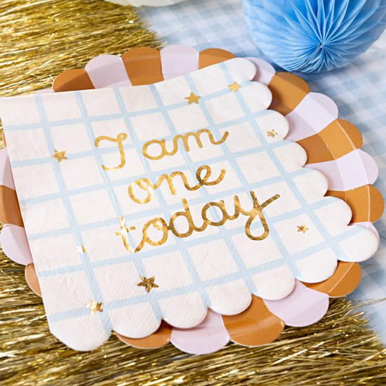 Servetten Teddy 'I am one' - 12 st. | bol