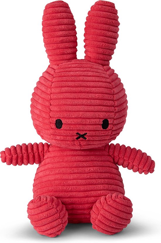 Bon Ton Toys Nijntje - ECO Corduroy Fuchsia - 23 cm - 9'' | bol