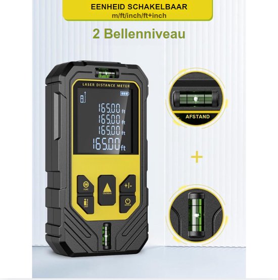 Laser Afstandsmeter - Laser Meter - Hoge Accuraatheid ...