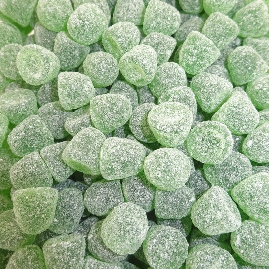Frisia Green Mints - harde Groentjes - 1,5 Kilo - Keel snoepje - Snoep ...
