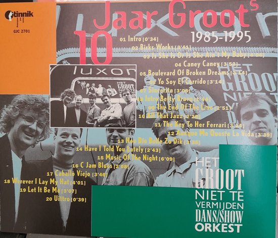 Het Groot Niet Te Vermijden - 10 Jaar - 1985-1995 - Cd Album, Het Groot Niet Te... | bol