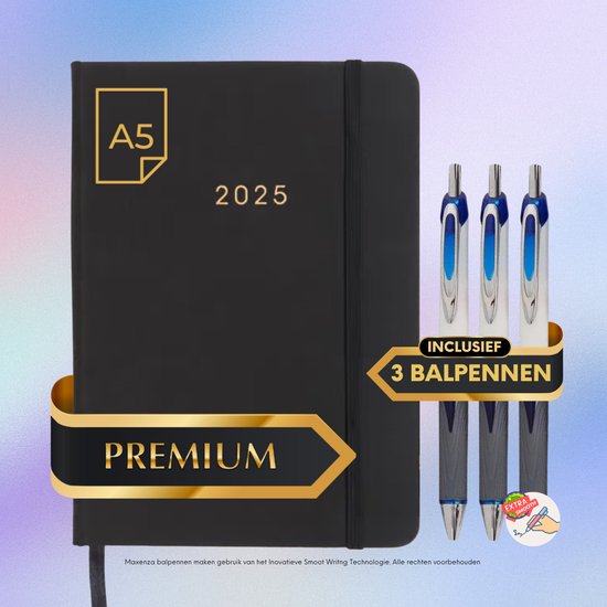 Maxenza Agenda 2025 - Agenda 2025 Volwassenen - Premium Line - Luxe ...