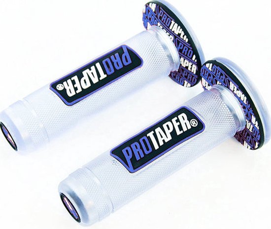 Handvatten Pro Taper Transparant Blauw Scooter Motor Brommer Derbi Beta Rieju Piaggio... | bol