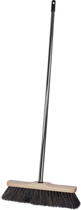 Brumag bezem voor binnen gebruik - bezemkop hout - 28 cm breed - steel ...