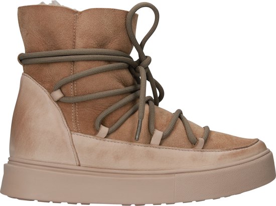 Blackstone SERMEQ UKI - Nude - Boots - Vrouw - Light brown - Maat: 37 | bol