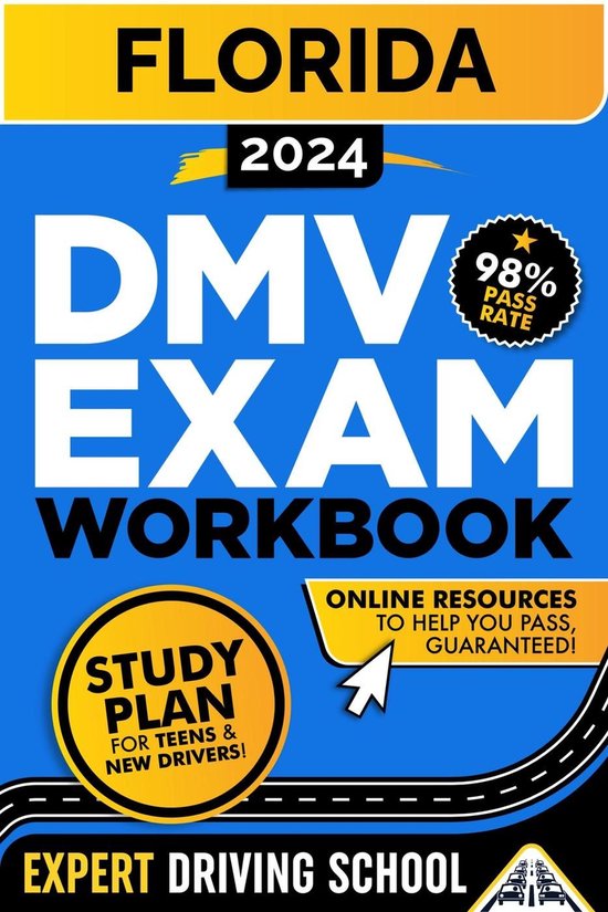 Florida DMV Exam Workbook: 400+ Practice Questions to Navigate Your DMV ...