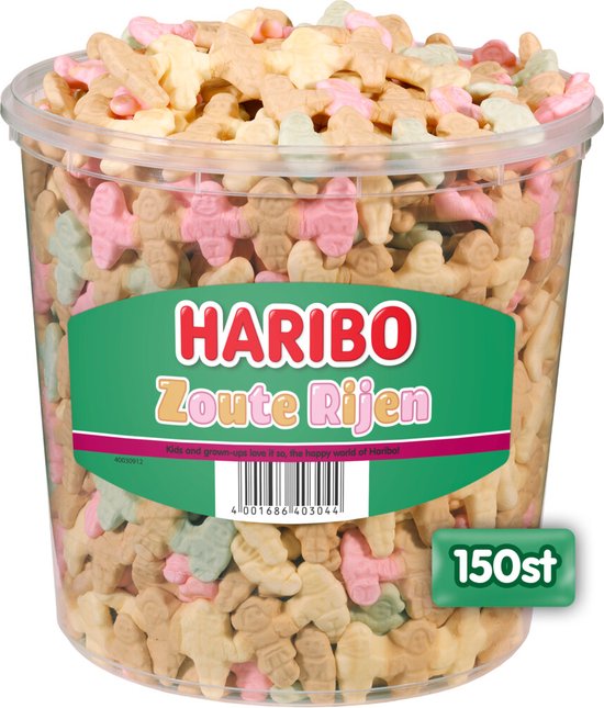 Haribo schuim zoute rijen | bol