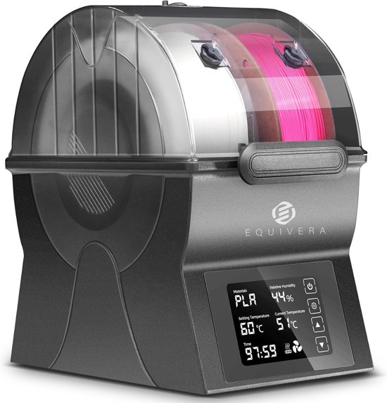 Equivera Filament Droger - Filament Dryer - 3D Printen - Verbeterd de ...