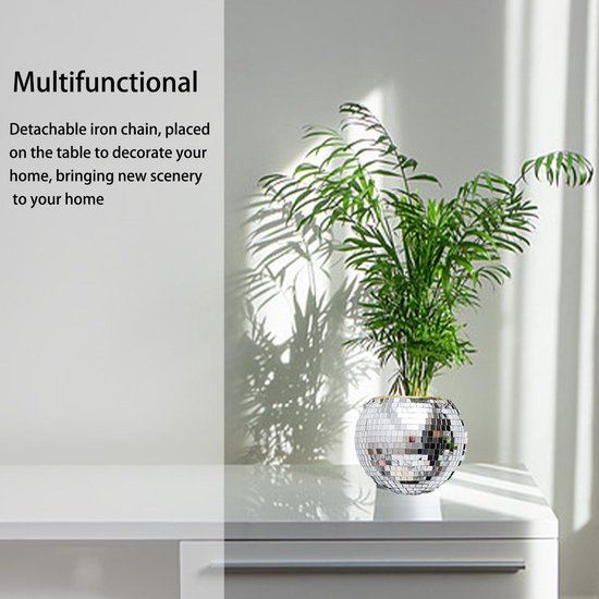 Plantenhanger Discobal bloempot 15 cm hangende discobol-planter met ...