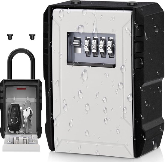 Grote Sleutelkast voor Wandmontage met Cijfercode - Weerbestendige ...