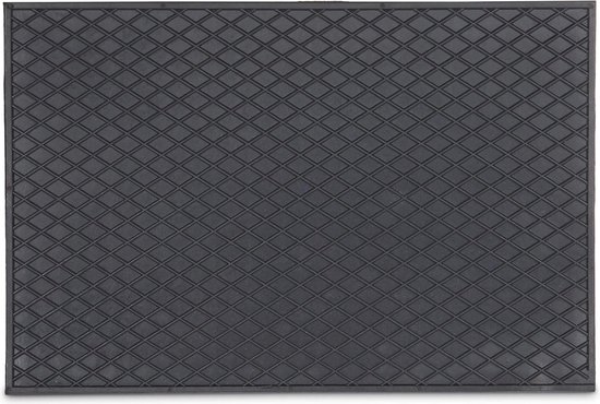 Antislip Rubber Deurmat 60 x 40 cm - Rechthoekige Schoonloopmat voor ...
