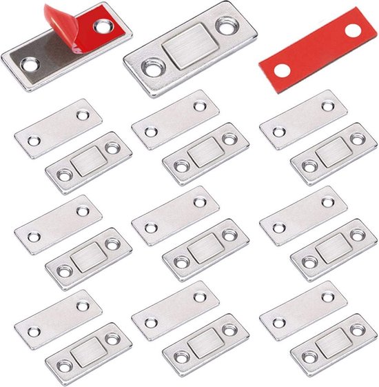 Ultradunne Magnetische Deurvangers - 10 Stuks Roestvrij Staal voor ...