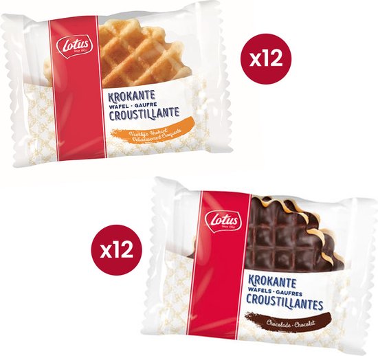 Lotus Collection koekjesdoos 'krokante wafel mix' - Krokante Wafels ...