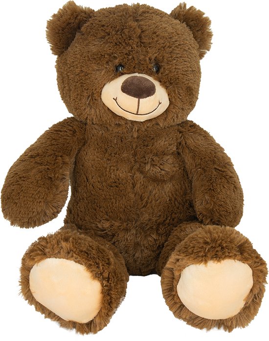 Jollity- JollyPlush - Beer - Donker Bruin (50cm) - knuffelbeer ...