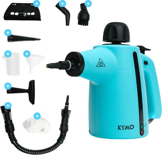 Kymo Handstoomreiniger Plus - Stoomapparaat - Reinigingsmachine - 5M snoer - Stoomreiniger | bol