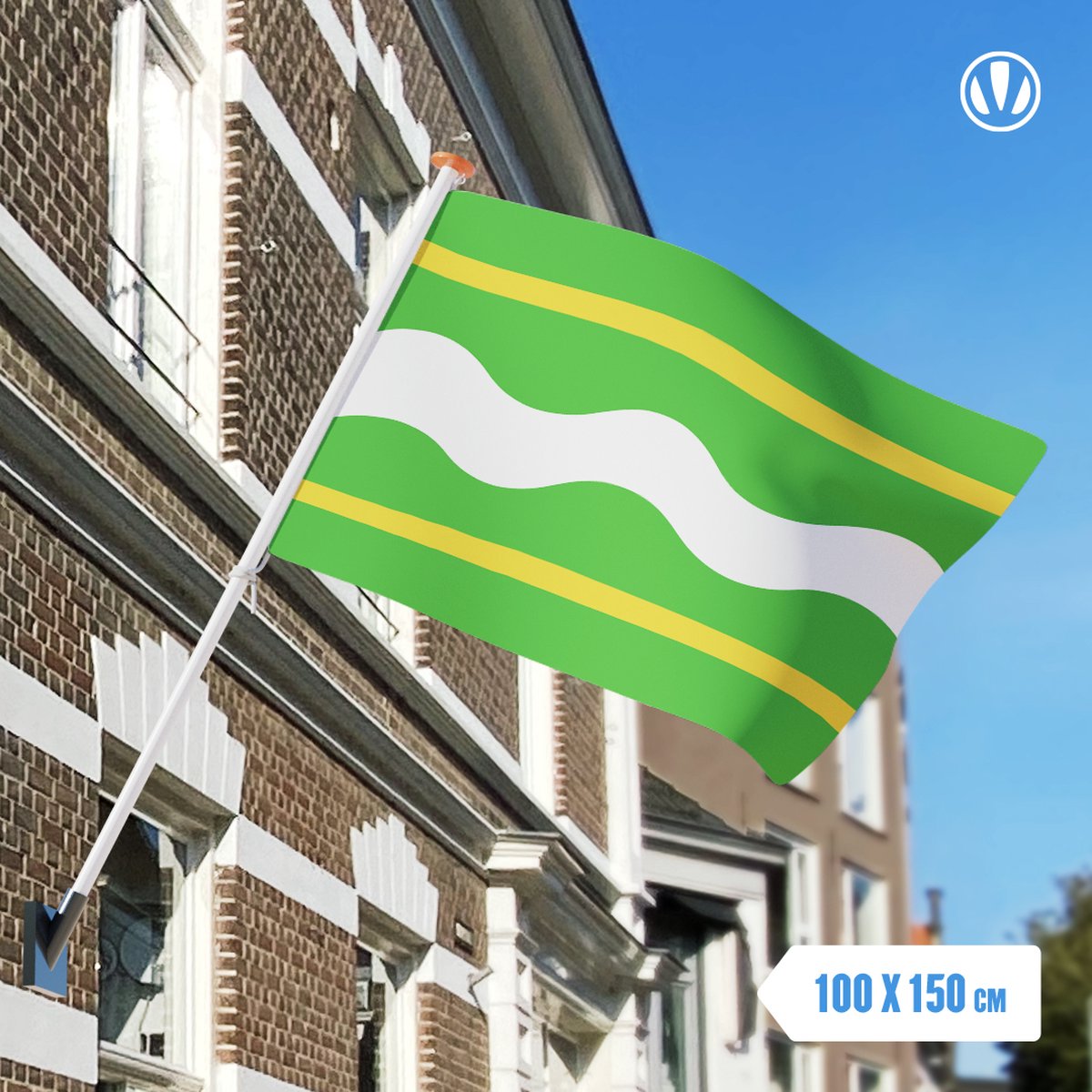 Vlag Soest 100x150cm | bol.com