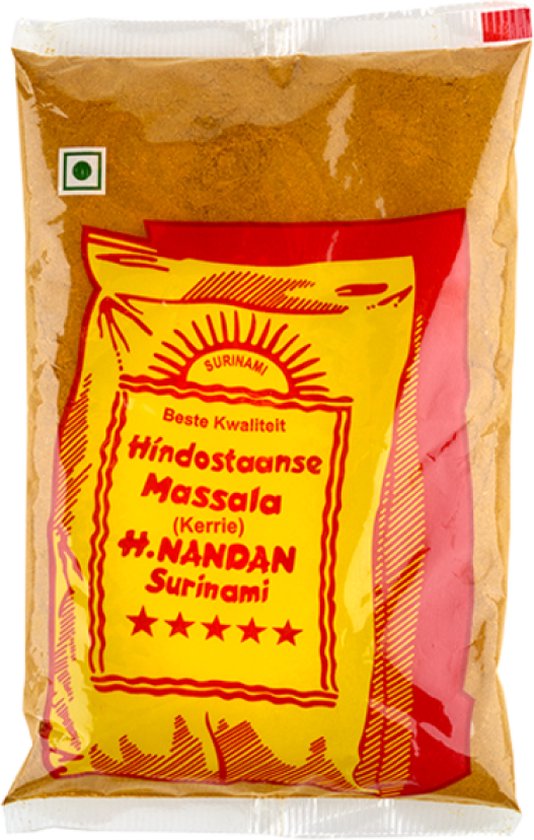 H. Nandan Surinami - Hindoestaanse Massala kerrie - 4x 300g | bol