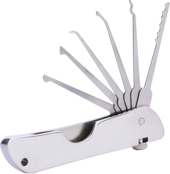 lockpick set - lockpicking set - 7 in 1 lockpick set | bol.com