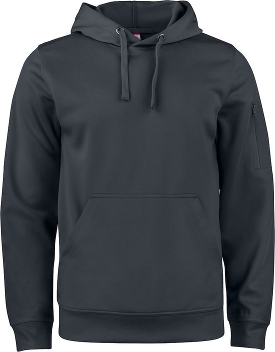 Clique Basic Active Hoody Full Zip zwart l | bol.com