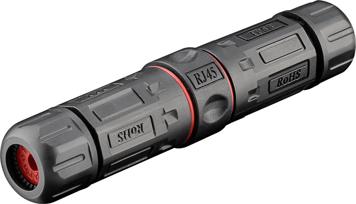 CAT6 RJ45 koppelstuk voor buiten, stof- en waterdicht - Kabelverbinder ...