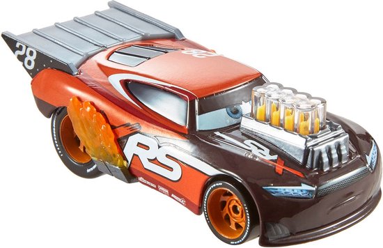 Cars Drag Racing Tim Treadless - 8.5 cm - Die Cast - Voertuig | bol.com