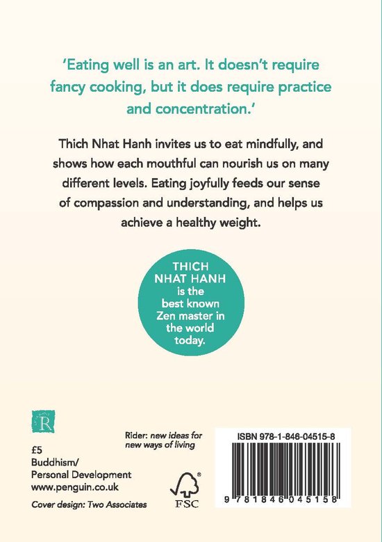 How To Eat, Thich Nhat Hanh | 9781846045158 | Boeken | bol.com