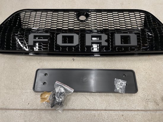 Ford Transit Custom grill 2012-2017 raptor grill glanzend | bol