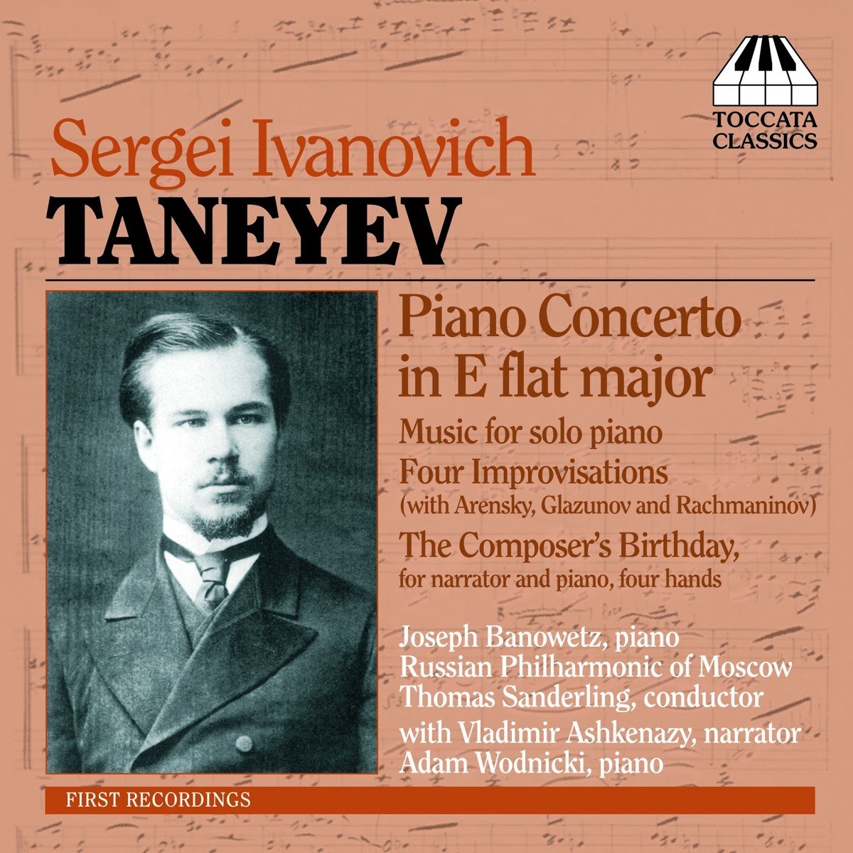 Russian Philharmonic - Sergei Taneyev: Piano concerto Music For solo ...