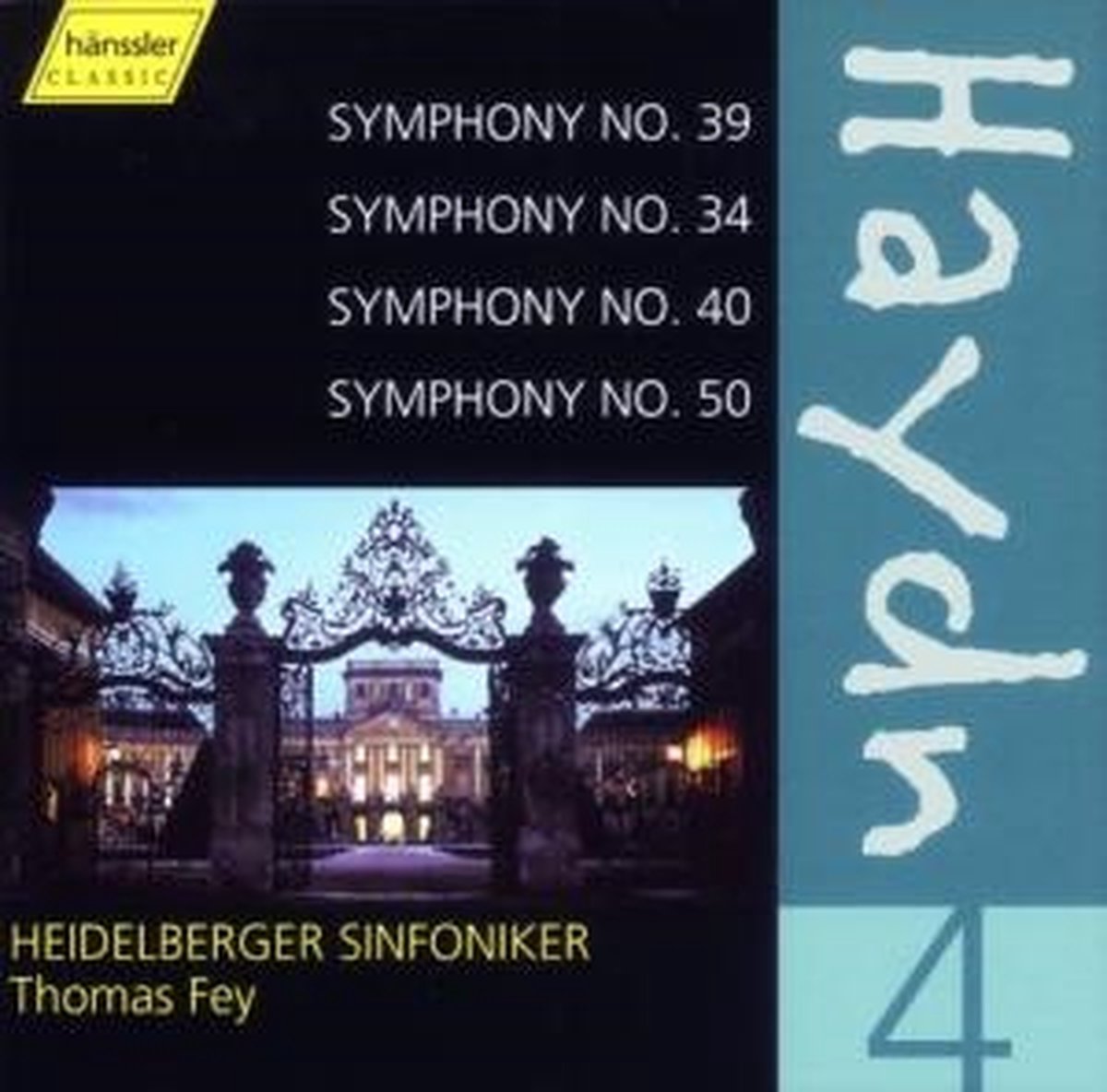Heidelberger Sinfoniker, Thomas Fey - Haydn: Symphony Nos. 39, 34, 40 ...